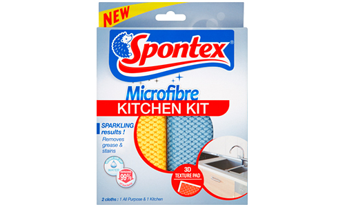 Microfibre Cloths | Window Cleaning Kit - Spontex